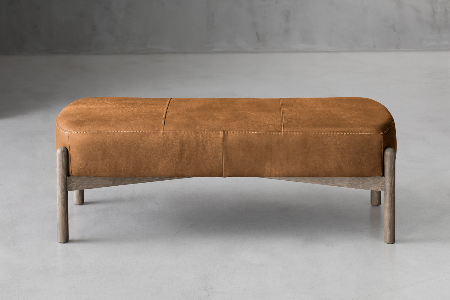 Colmar Leather Bench | Cielo