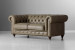 Jefferson Chesterfield 2-Seater Leather Couch | Cielo