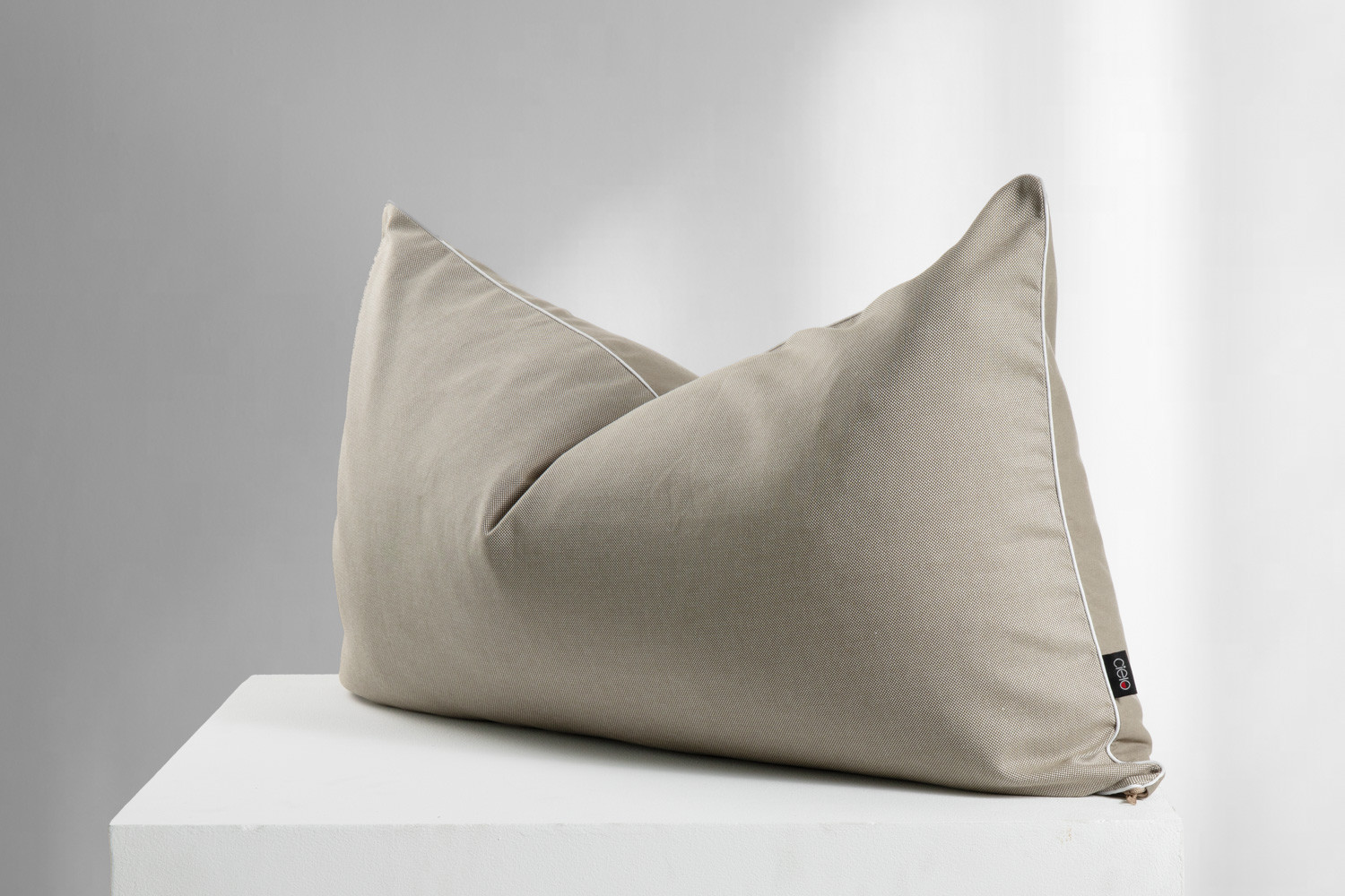 Aegean Milos Taupe - Duck Feather Scatter Cushion | Cielo