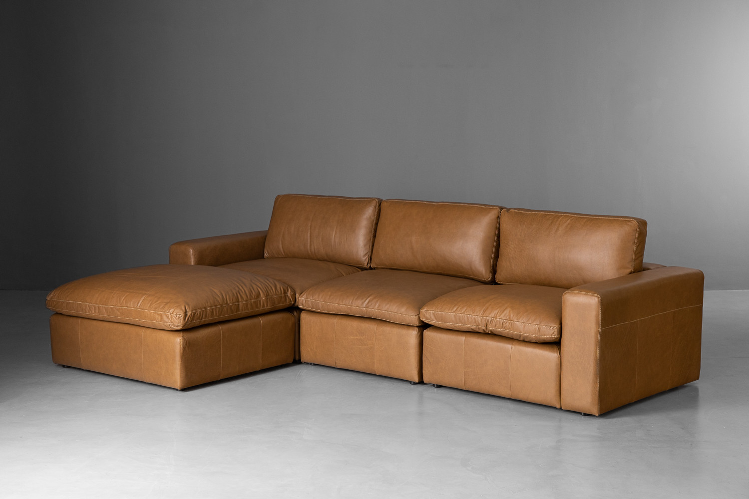 Bexley Leather Modular - Daybed - Sahara | Cielo
