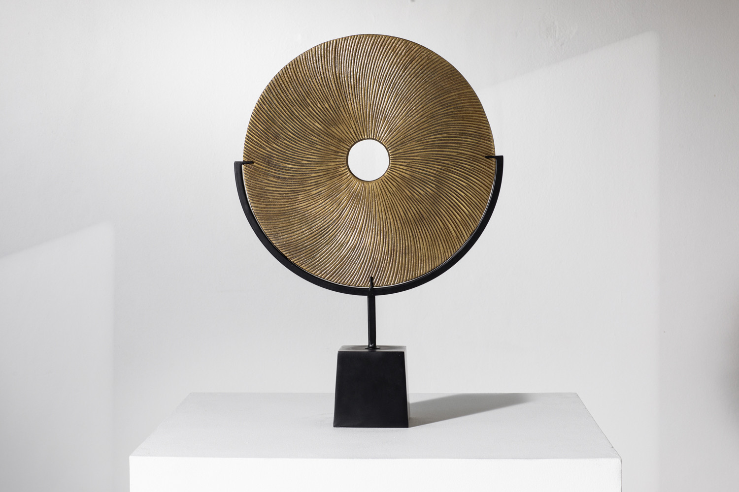 Jabara Metal Sculpture - Large - Antique Brass | Cielo