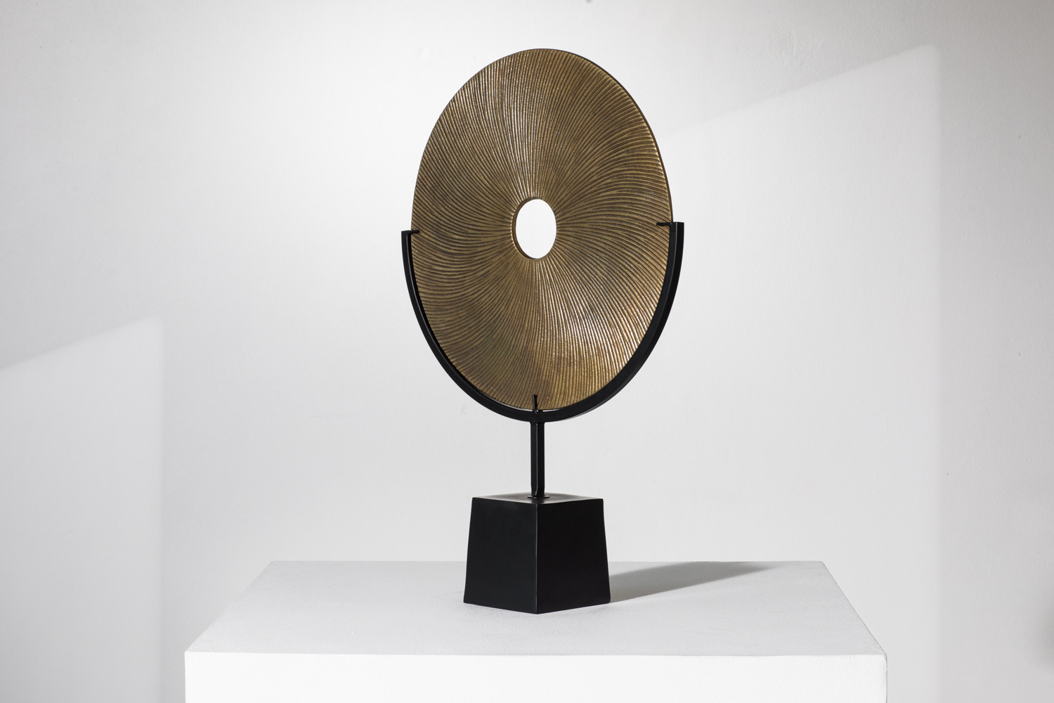 Jabara Metal Sculpture - Large - Antique Brass | Cielo