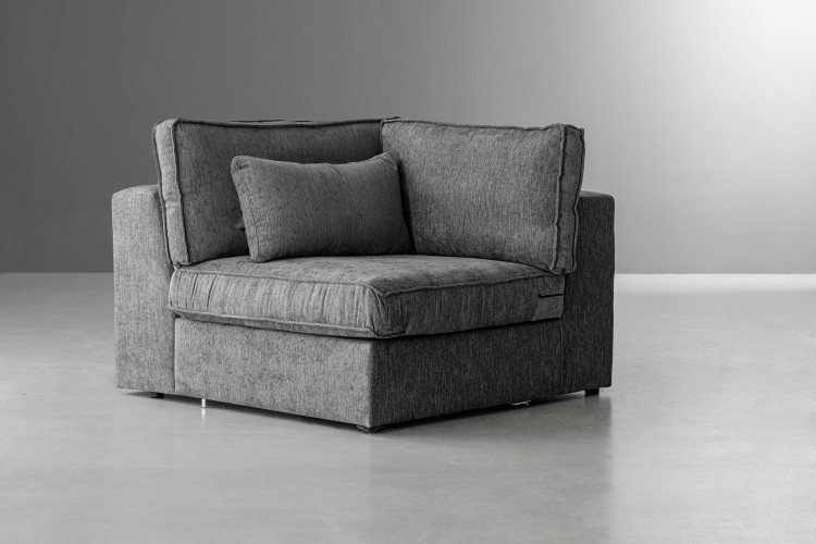 Galloway Modular - Corner Wedge - Pebble | Cielo