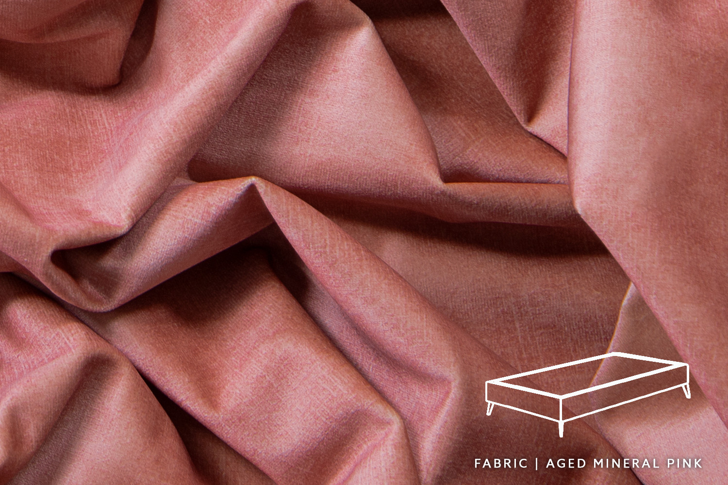 Maya Upholstered Bed Base - Single | Cielo