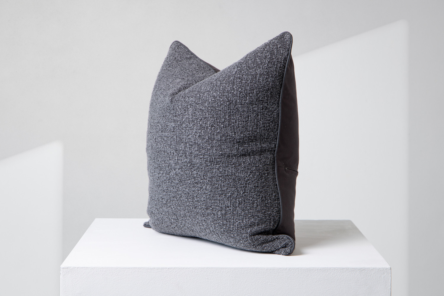 Boulders Pewter - Duck Feather Scatter Cushion | Cielo