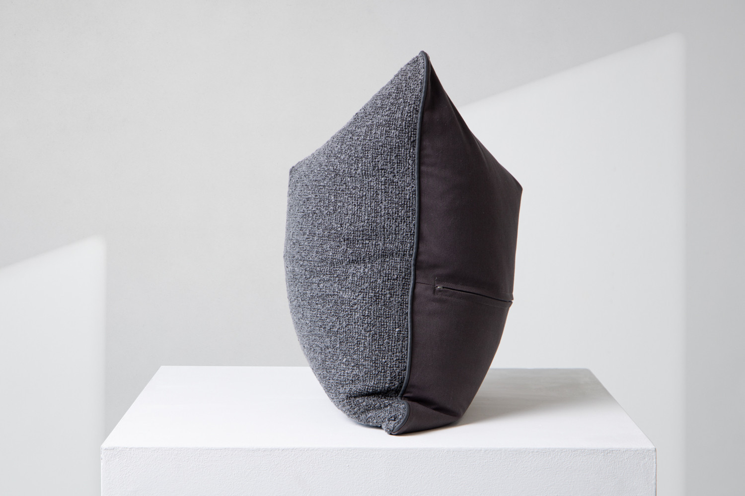 Boulders Pewter - Duck Feather Scatter Cushion | Cielo