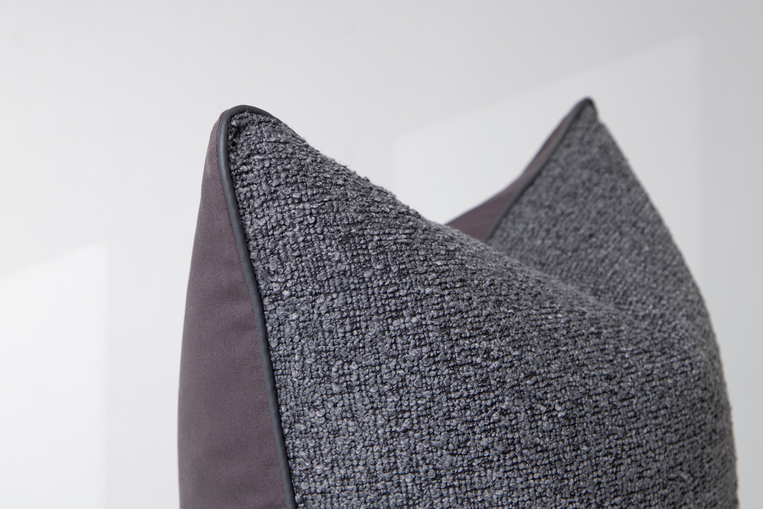 Boulders Pewter - Duck Feather Scatter Cushion | Cielo