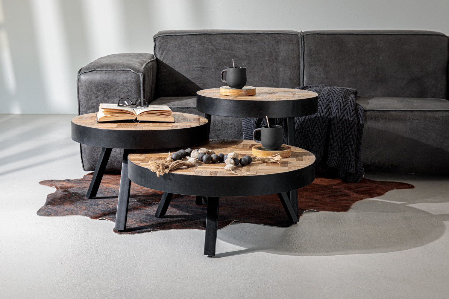 Castro Nesting Coffee Table Set