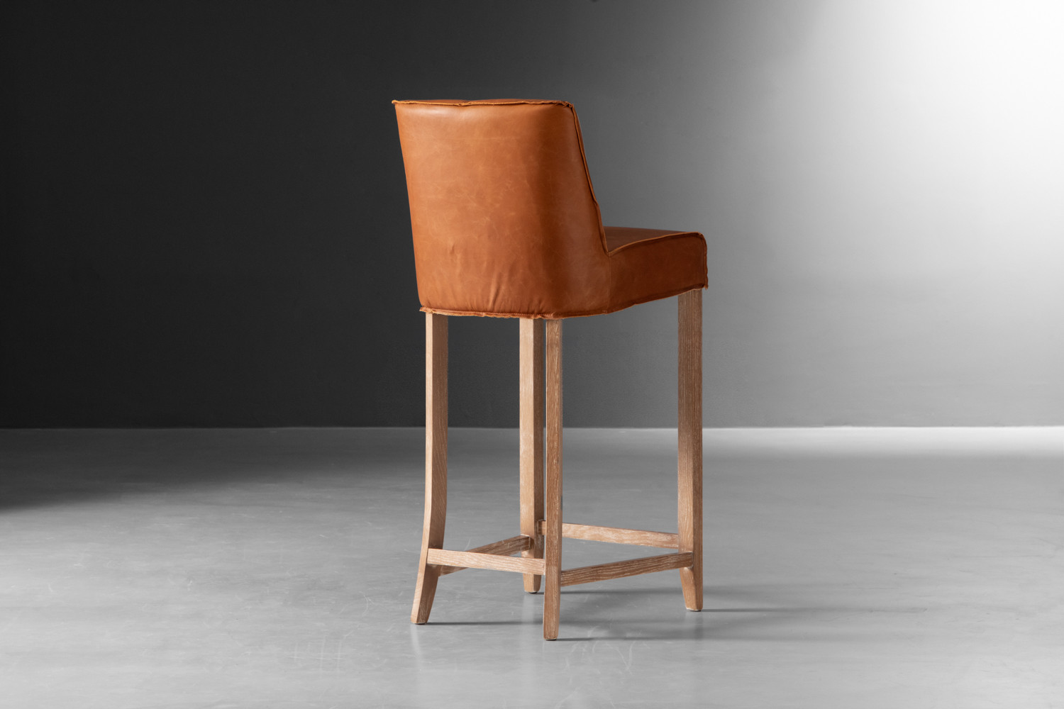 Holden Tall Leather Bar Chair | Cielo