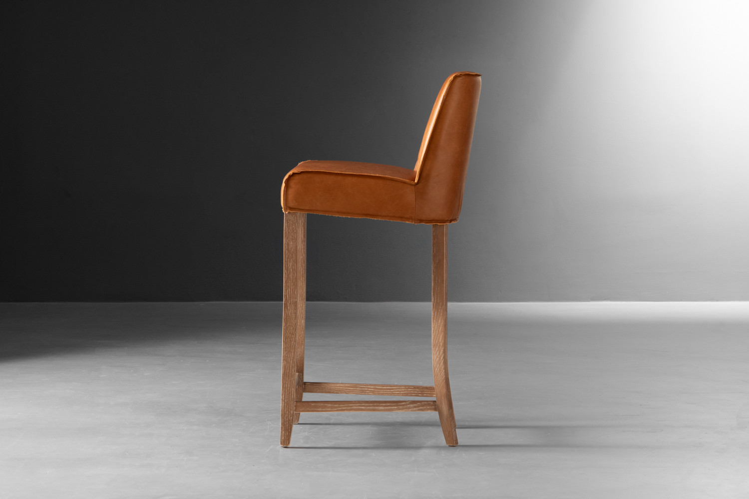 Holden Tall Leather Bar Chair | Cielo