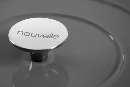 Nouvelle Cast Iron 8 Piece Cookware Set - Grey | Cielo