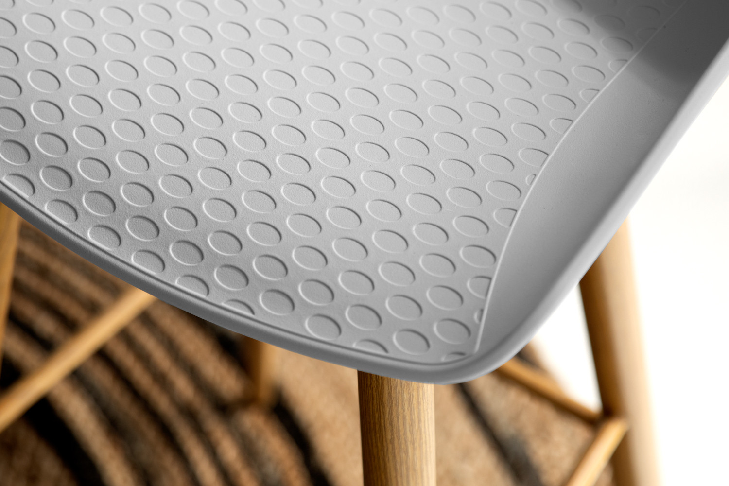 Hunter Counter Bar Stool - Light Grey | Cielo