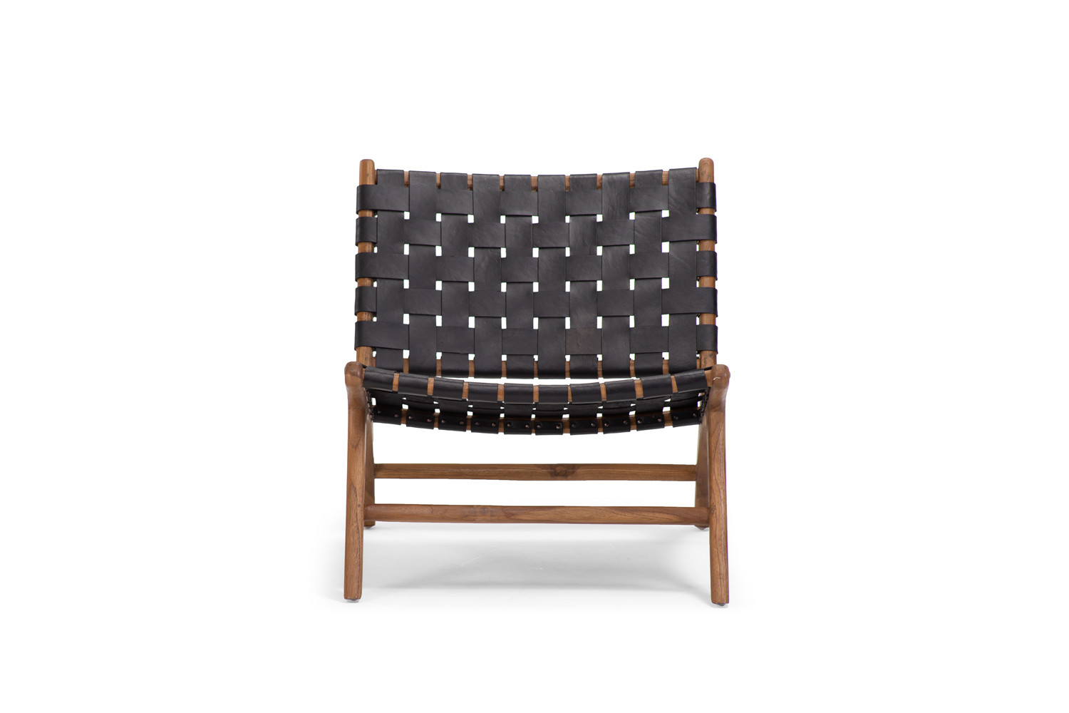 Camdyn Leather Chair - Black | Cielo