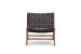 Camdyn Leather Chair - Black For Sale | Cielo