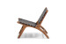 Camdyn Leather Chair - Black For Sale | Cielo