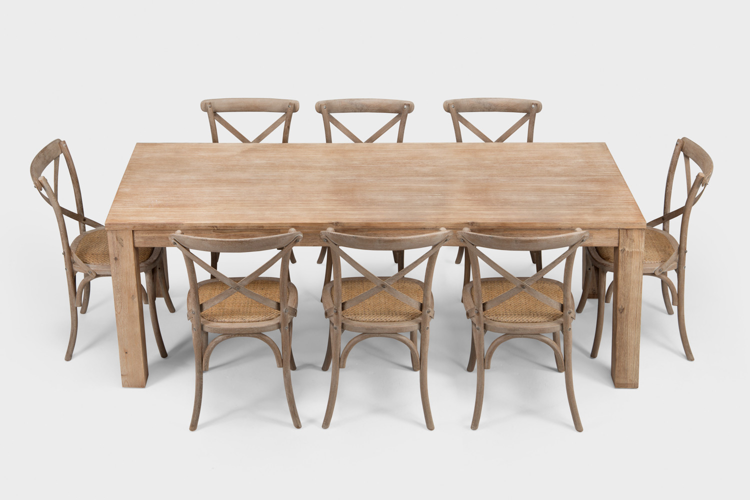 Vancouver 8 Seater Dining Set - 2.4m | Cielo