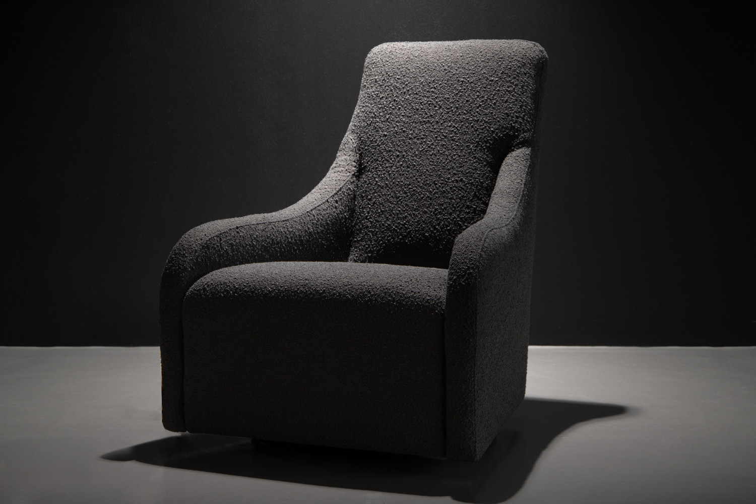 Vesper Swivel Armchair - Storm Grey | Cielo