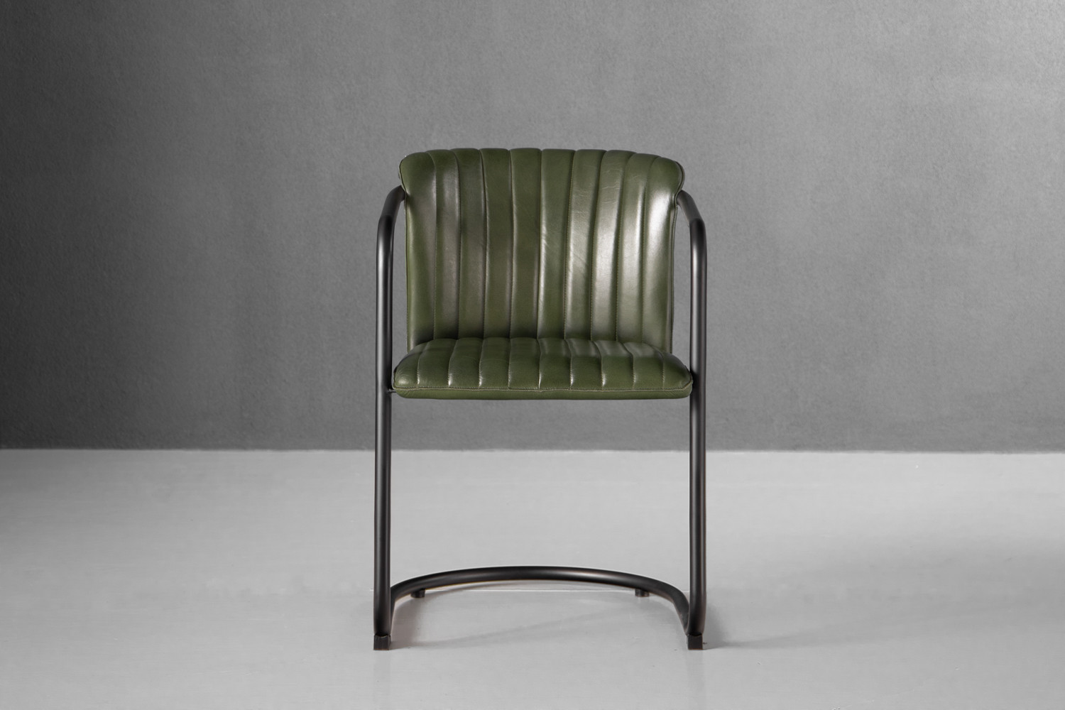 Arizona Leather Dining Chair - Vintage Green | Cielo