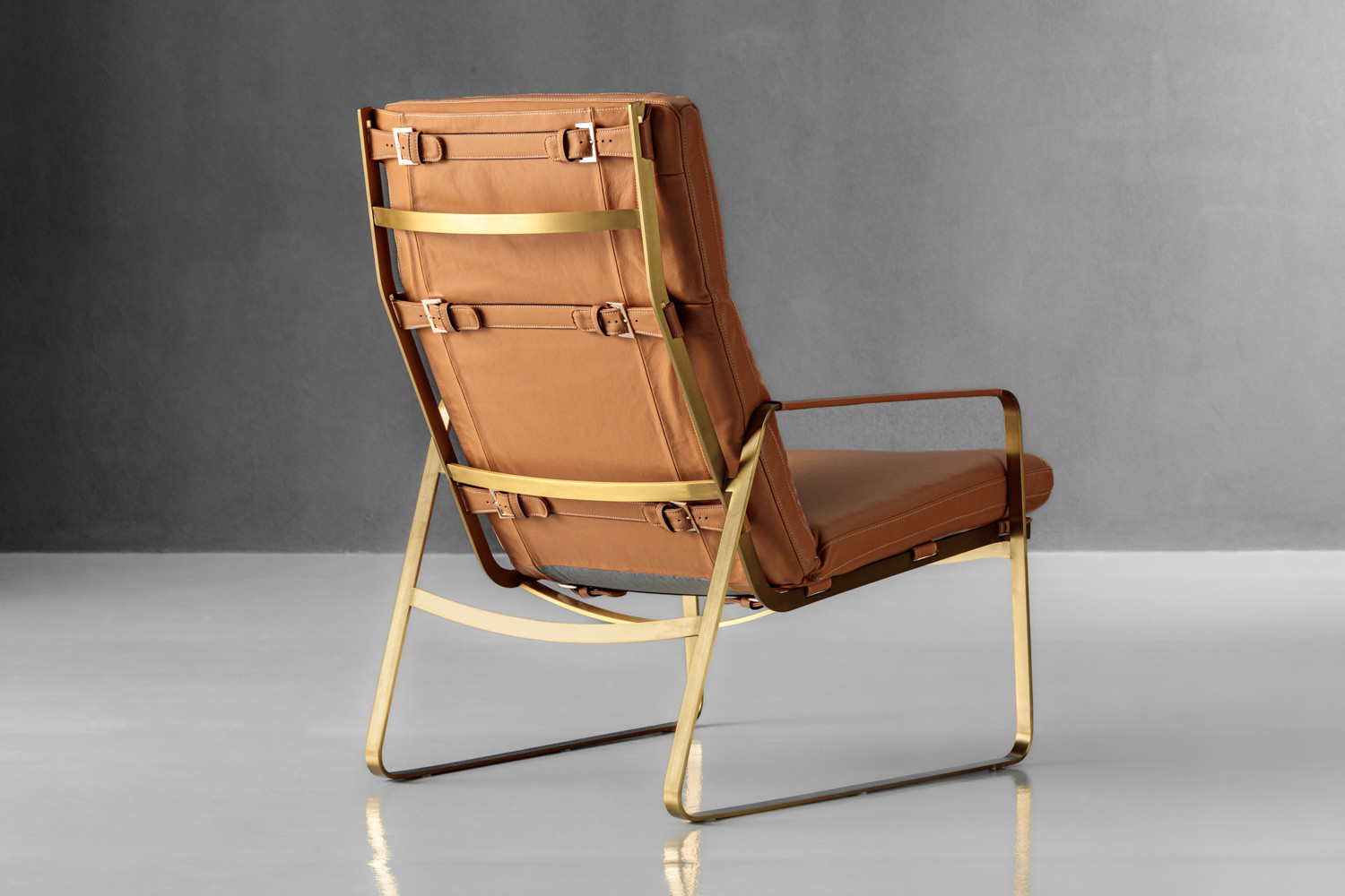 Cairo Leather Armchair - Amber | Cielo