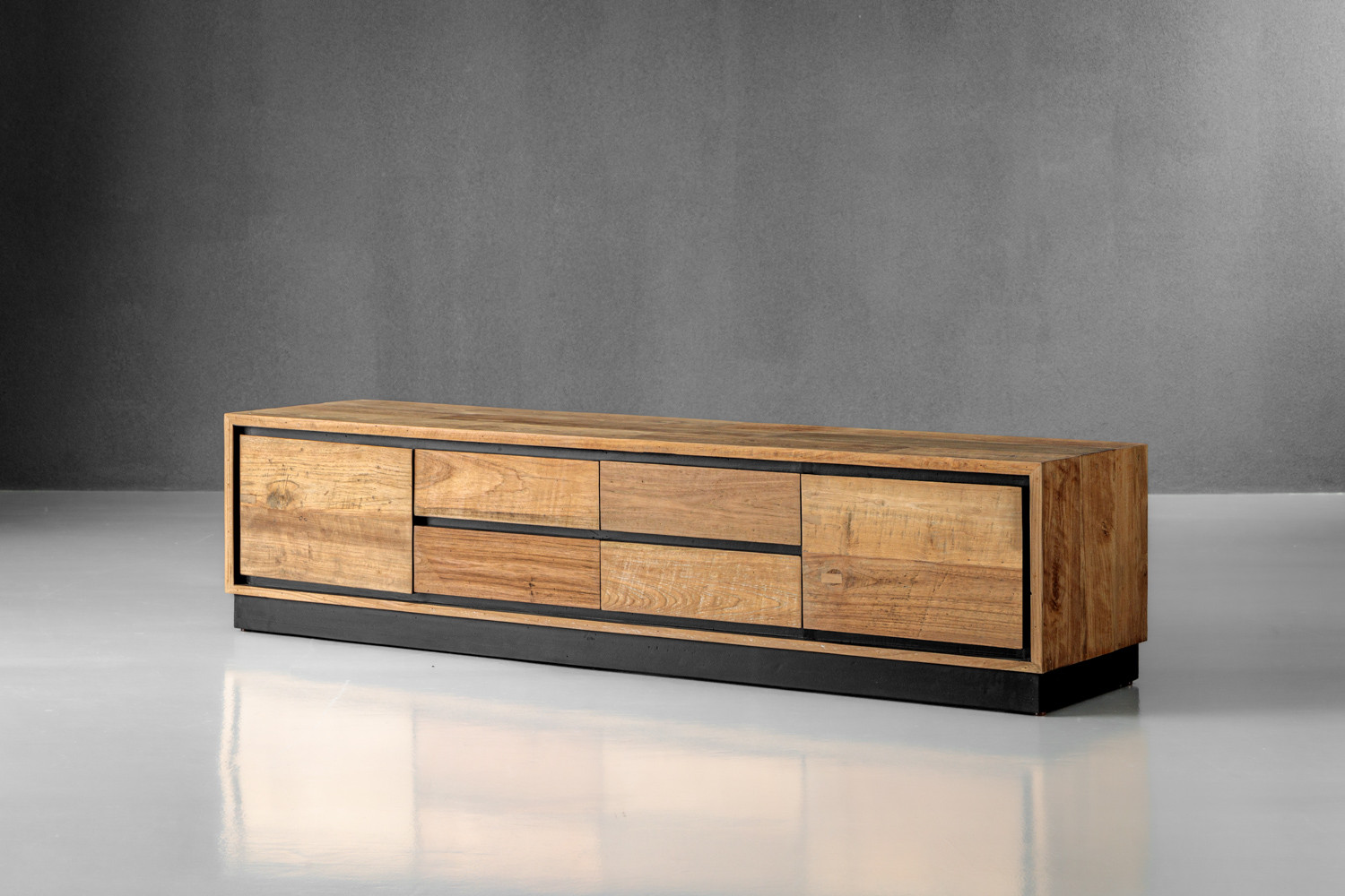 Lenox TV Stand – Elegant Storage & Teak Wood Finish | Cielo South ...