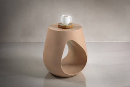 Zyron Side Table - Clay | Cielo