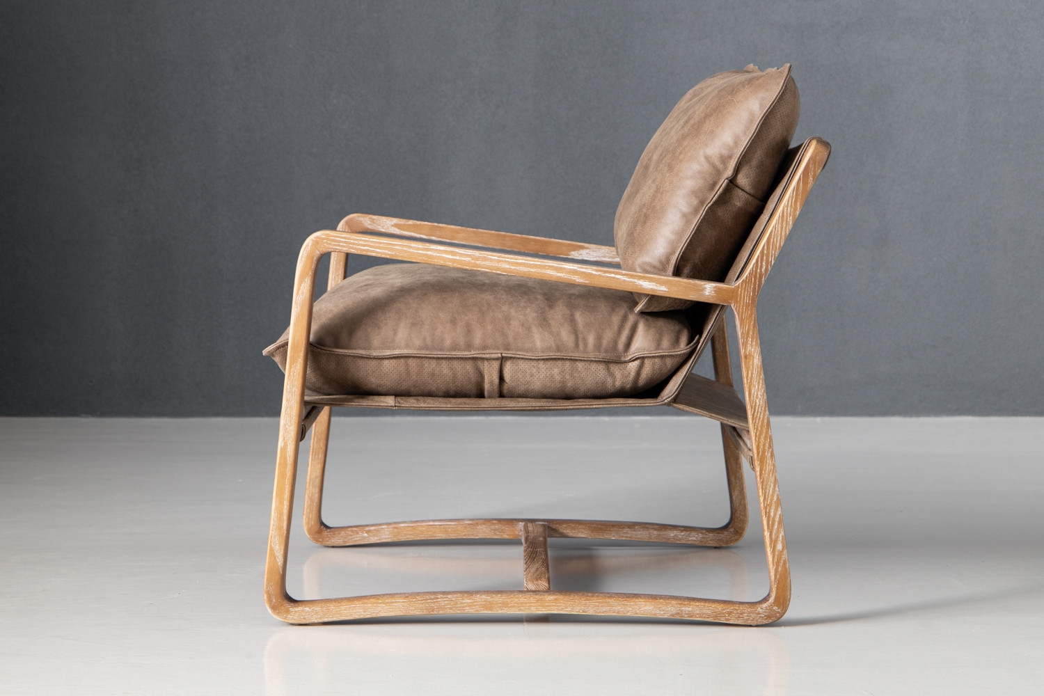 Clyde Leather Armchair - Coco For Sale | Cielo