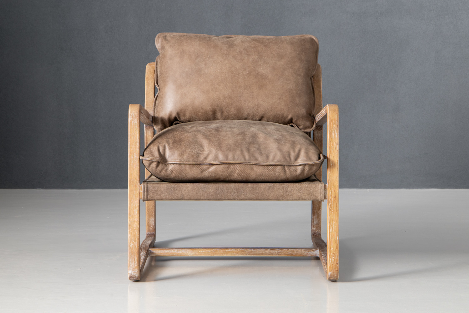 Clyde Leather Armchair - Coco For Sale | Cielo