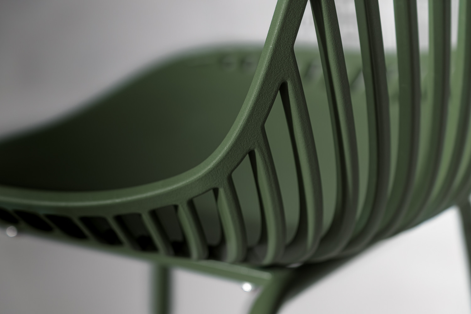 Yara Counter Bar Chair - Forest Green For Sale | Cielo