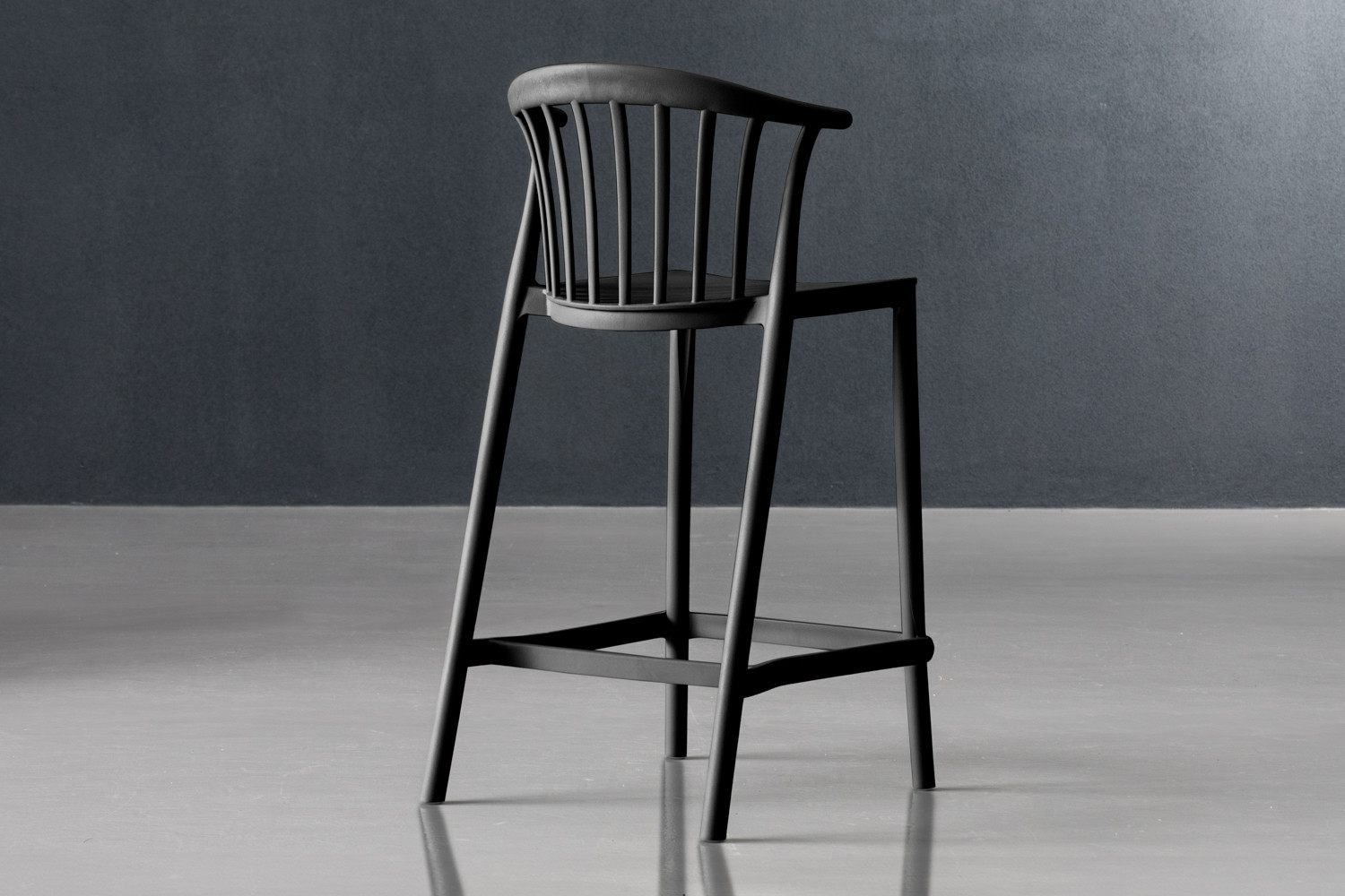 Kenzy Counter Bar Chair | Modern Mid-Century Bar Stool