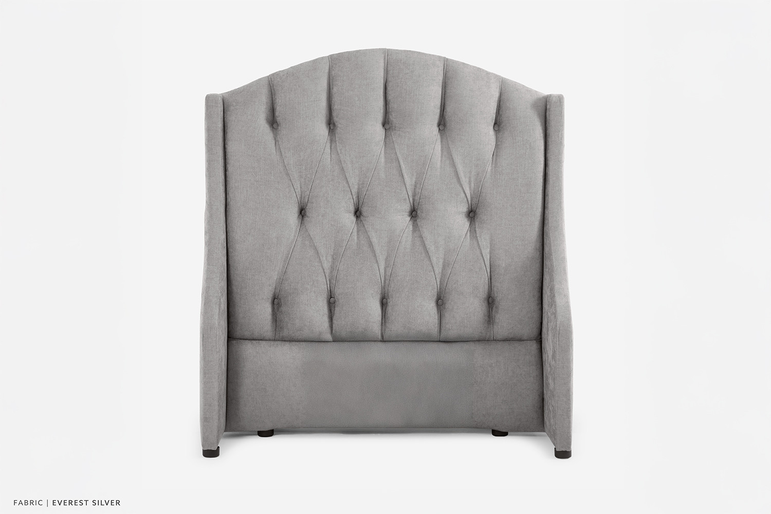 Charlotte Headboard - Single - Everest Silver | Cielo