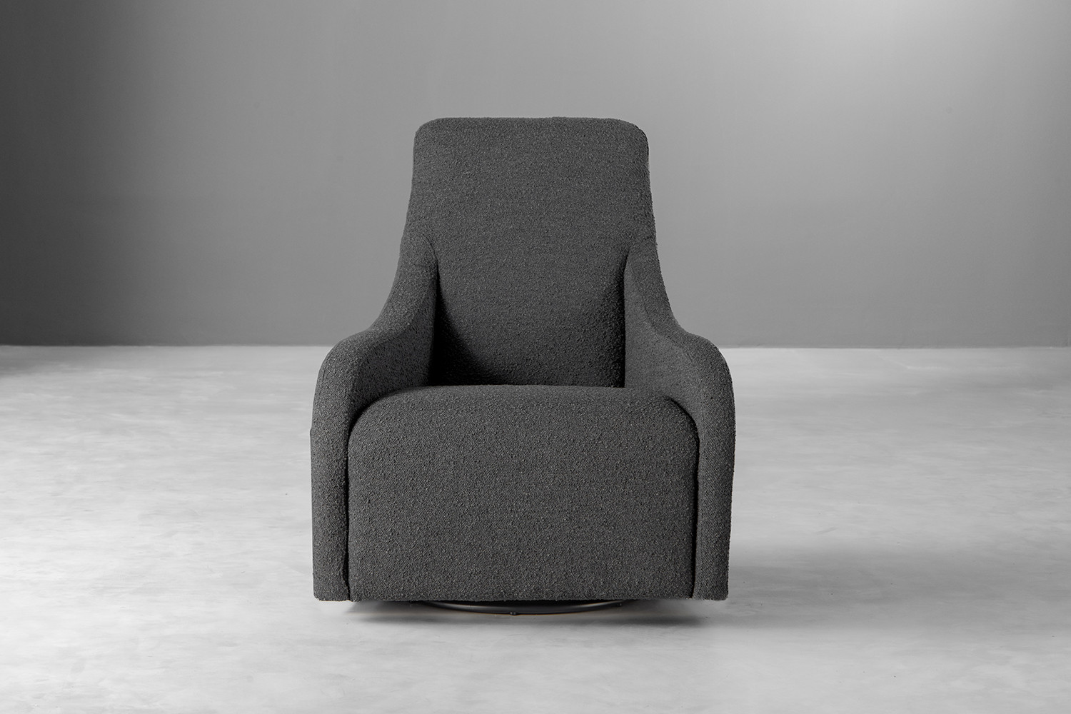 Vesper Swivel Armchair - Storm Grey | Cielo