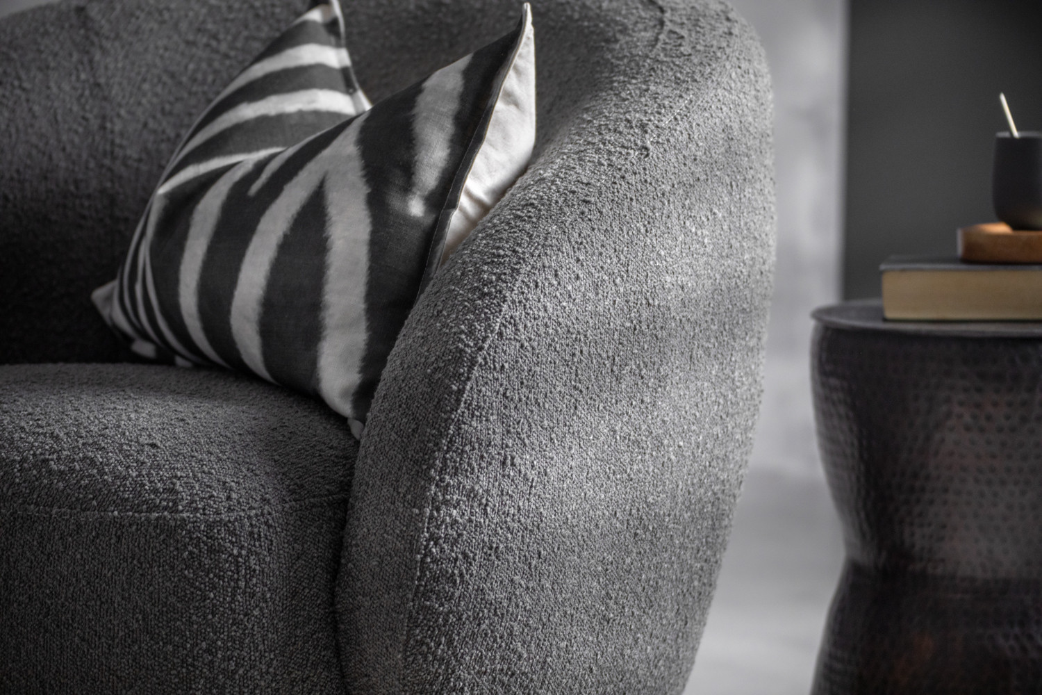 Denver Swivel Armchair - Storm Grey For Sale | Cielo