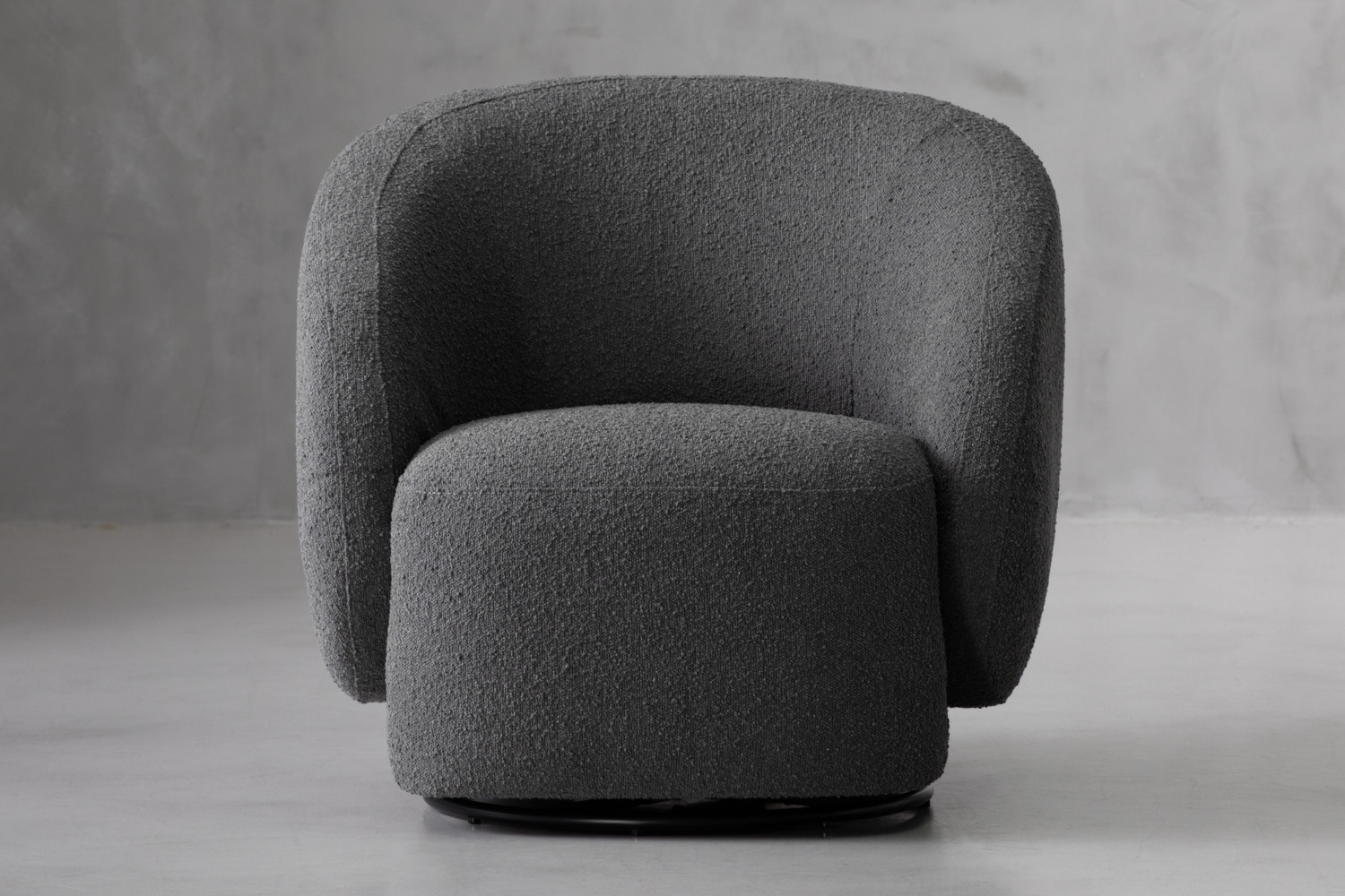 Denver Swivel Armchair - Storm Grey For Sale | Cielo