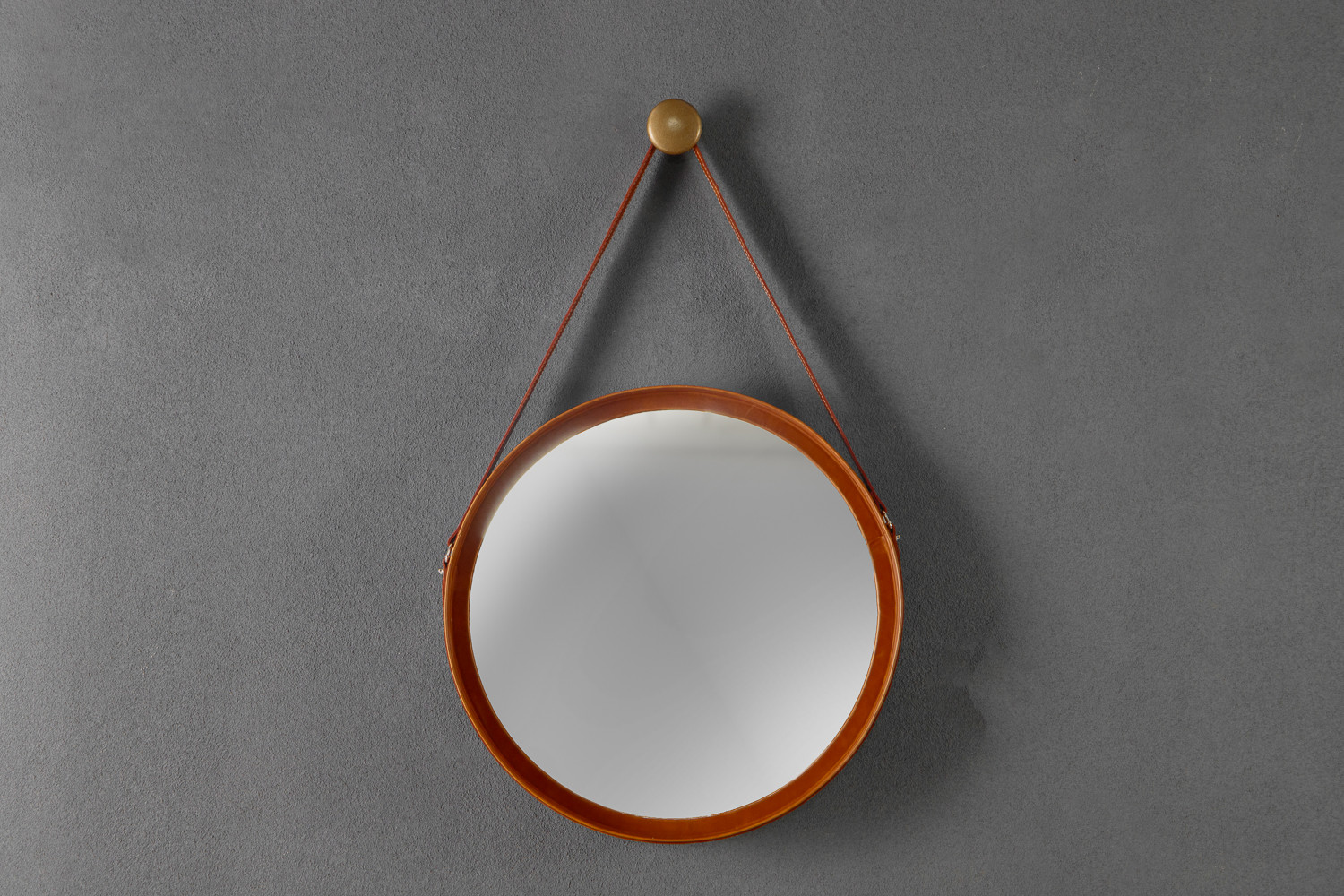 Nyla Leather Framed Mirror - Modern Elegance for Any Room | Cielo