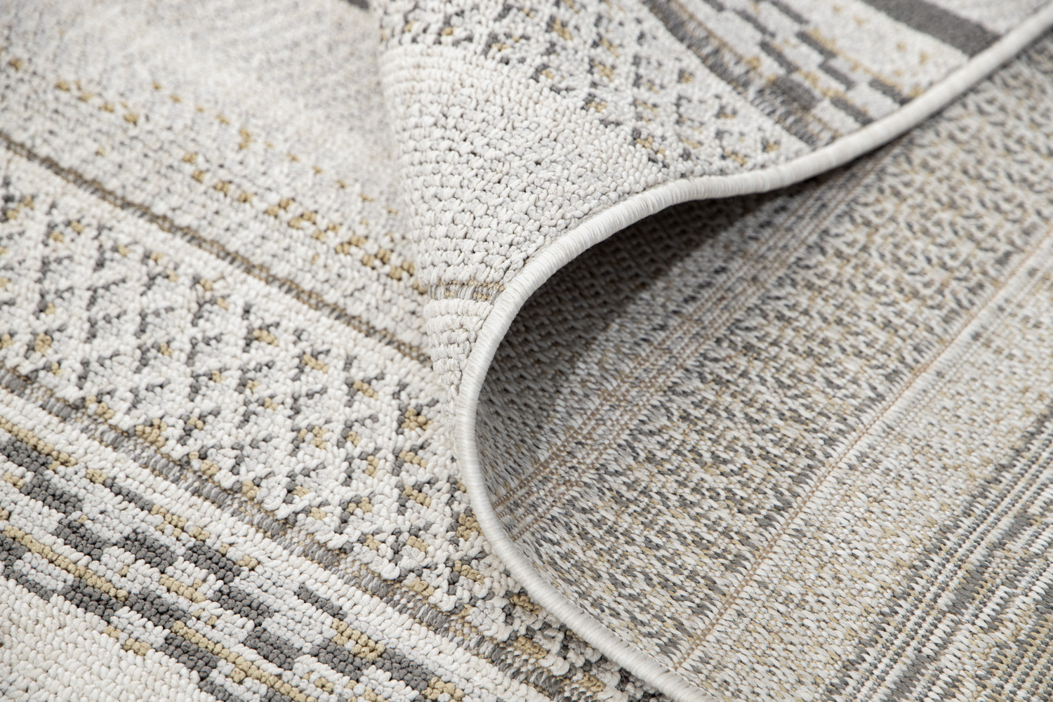 Bora Rug - Grey Contemporary Indoor & Outdoor Rug | Cielo