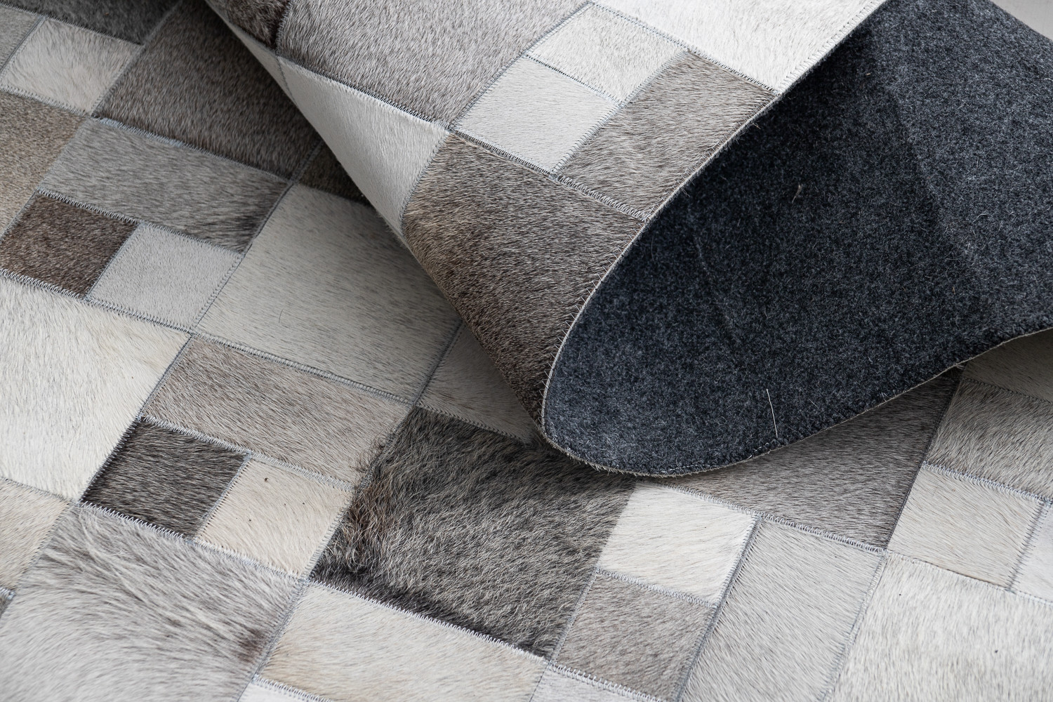 Velez Cow Hide Rug – Textured Neutral Cowhide Rug | Cielo