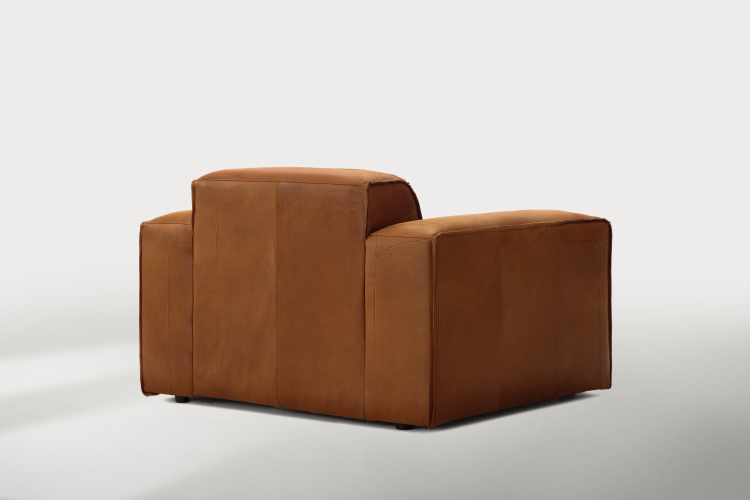 Jagger Leather Armchair | Nubuck Leather Accent Chair | Cielo