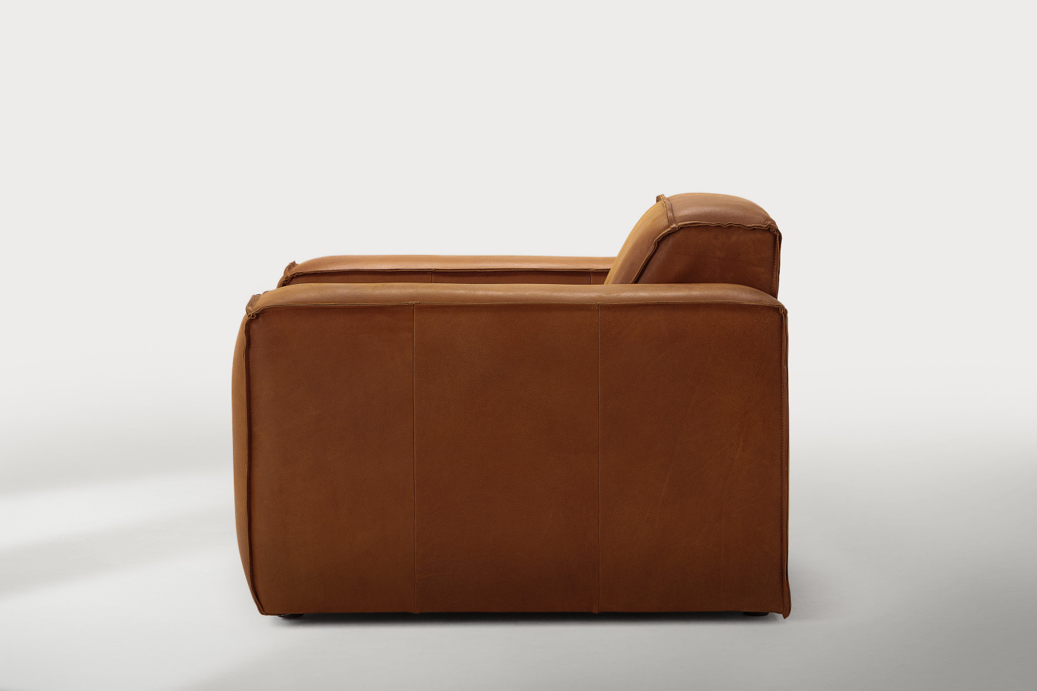 Jagger Leather Armchair | Nubuck Leather Accent Chair | Cielo