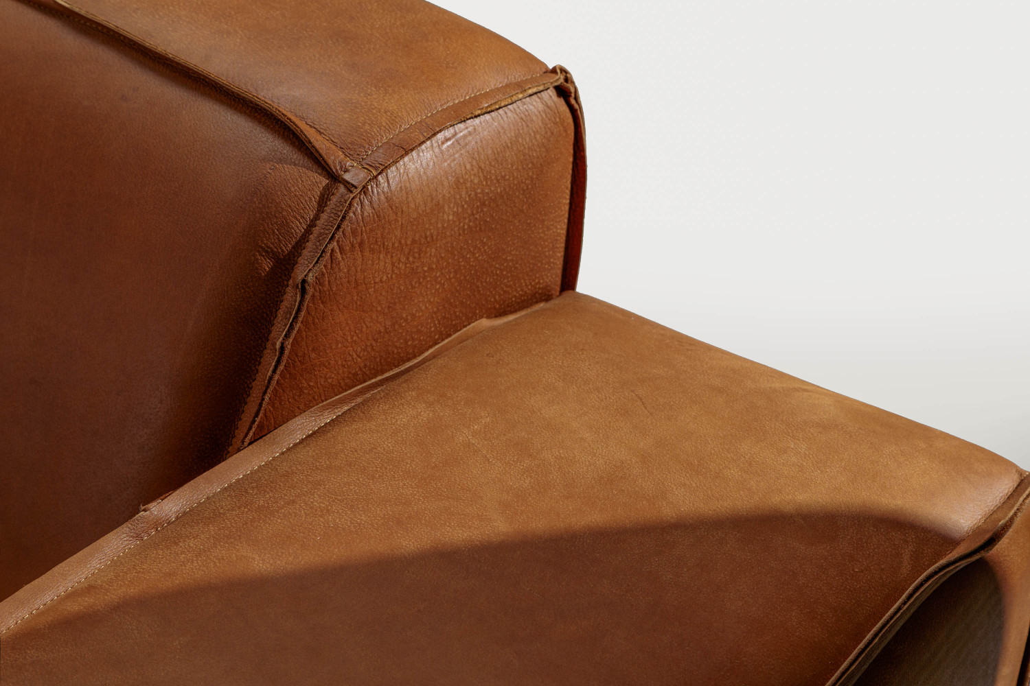 Jagger Leather Armchair | Nubuck Leather Accent Chair | Cielo