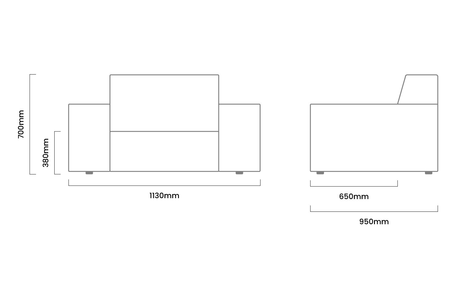 Jagger Armchair - Taupe | Cielo