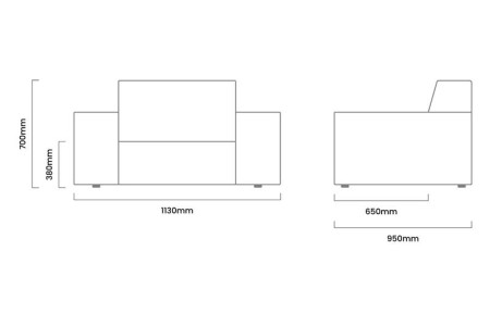 Jagger Armchair | Contemporary Fabric Armchair | Cielo