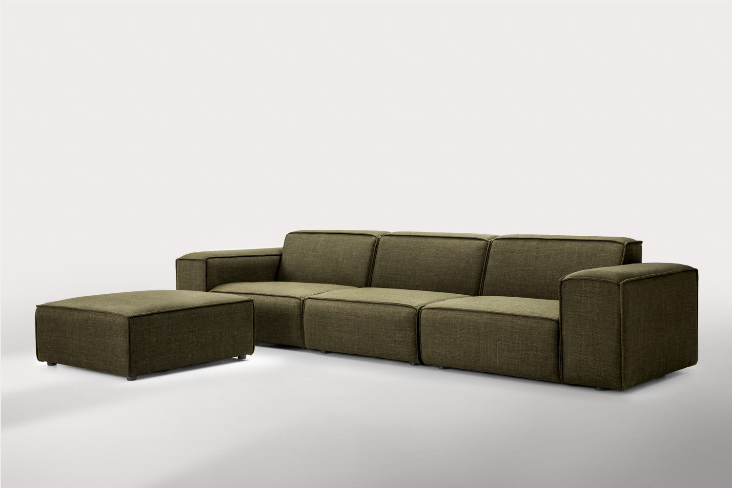 Jagger Modular Daybed - Dawn Ivy | Contemporary Lounge Seating | Cielo