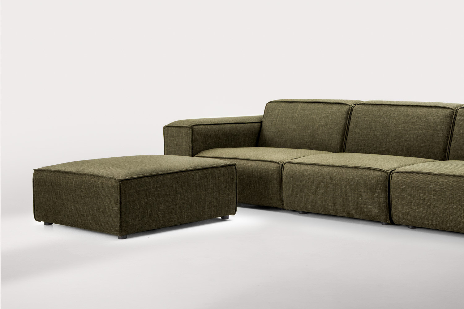 Jagger Modular Daybed - Dawn Ivy | Contemporary Lounge Seating | Cielo