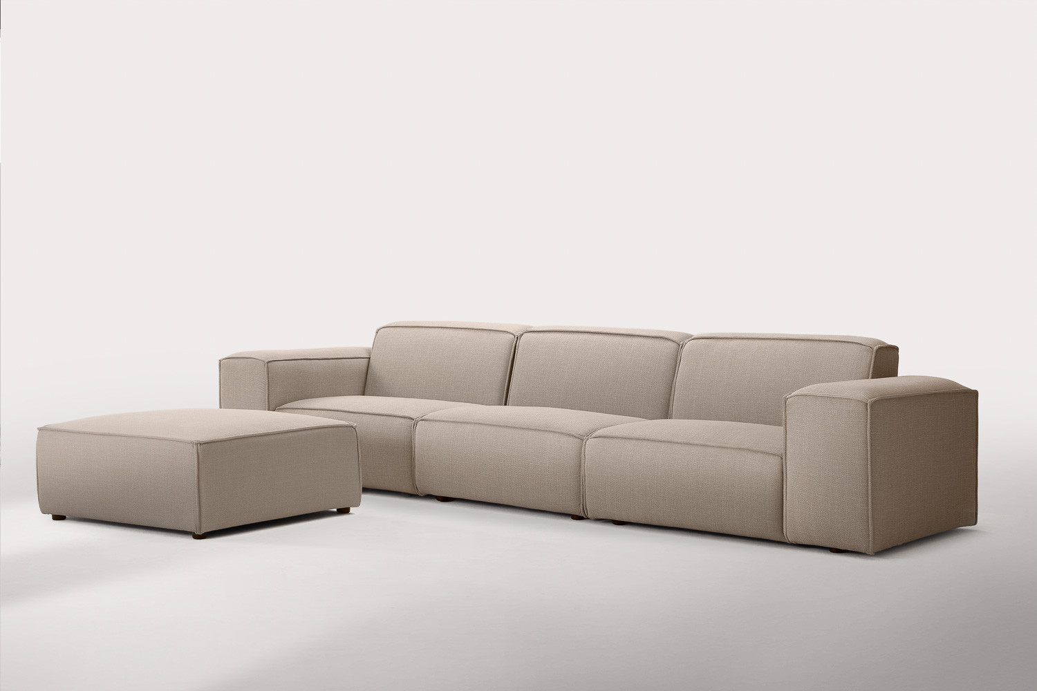 Jagger Modular Daybed - Serenity Sand | Contemporary Lounge Seating | Cielo