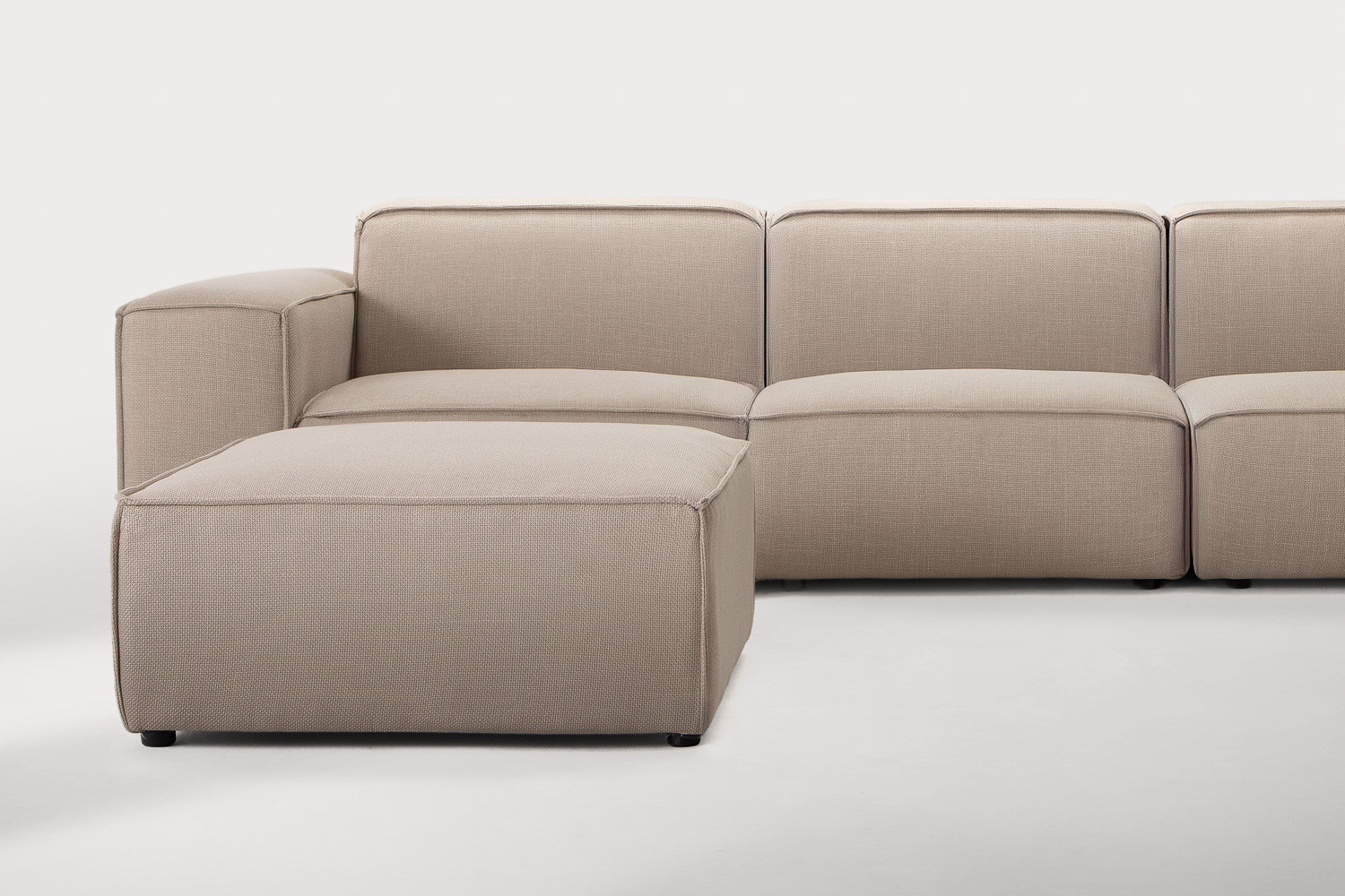 Jagger Modular Daybed - Serenity Sand | Contemporary Lounge Seating | Cielo