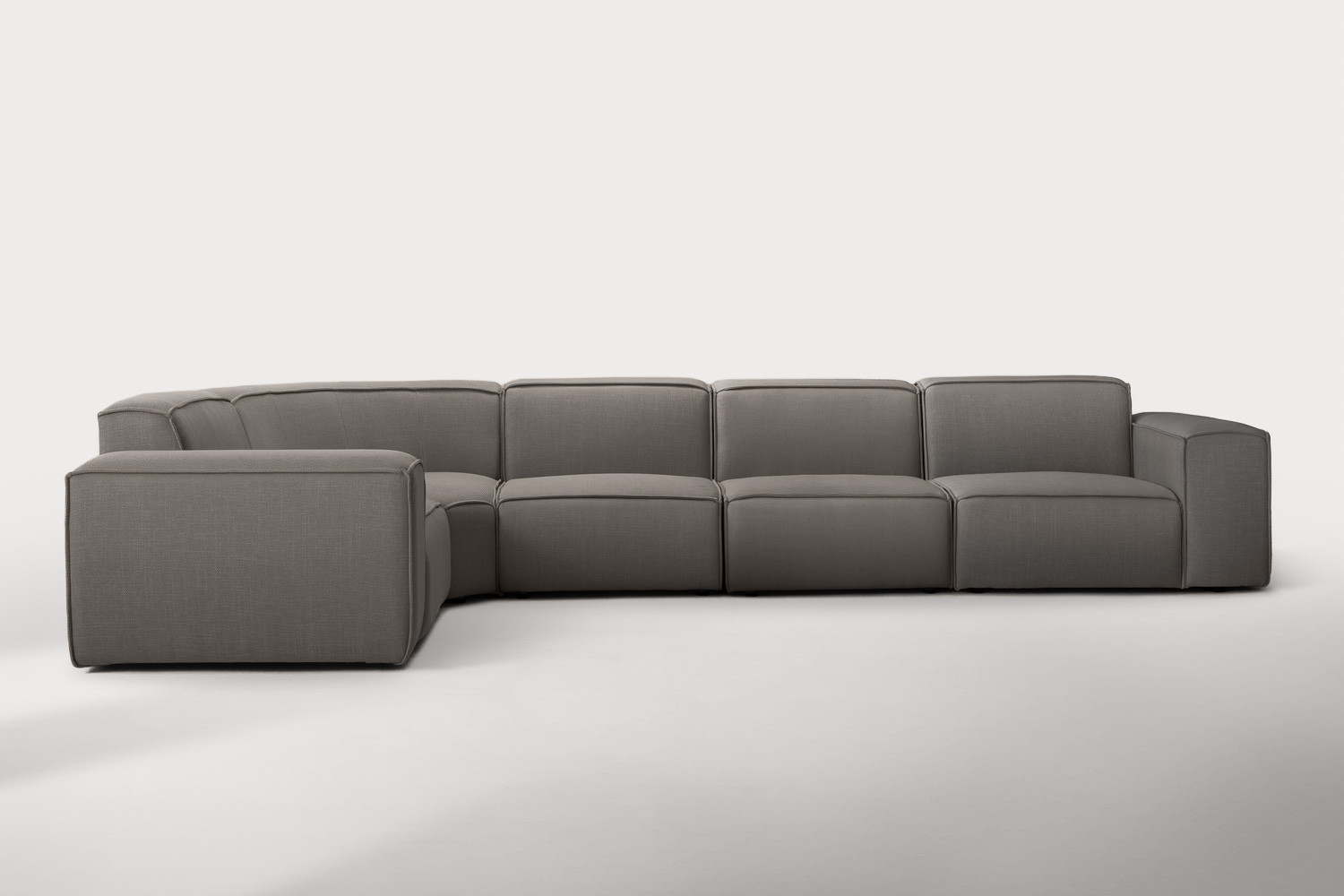 Jagger Modular - Grand Corner Couch - Avalon Grey | Cielo
