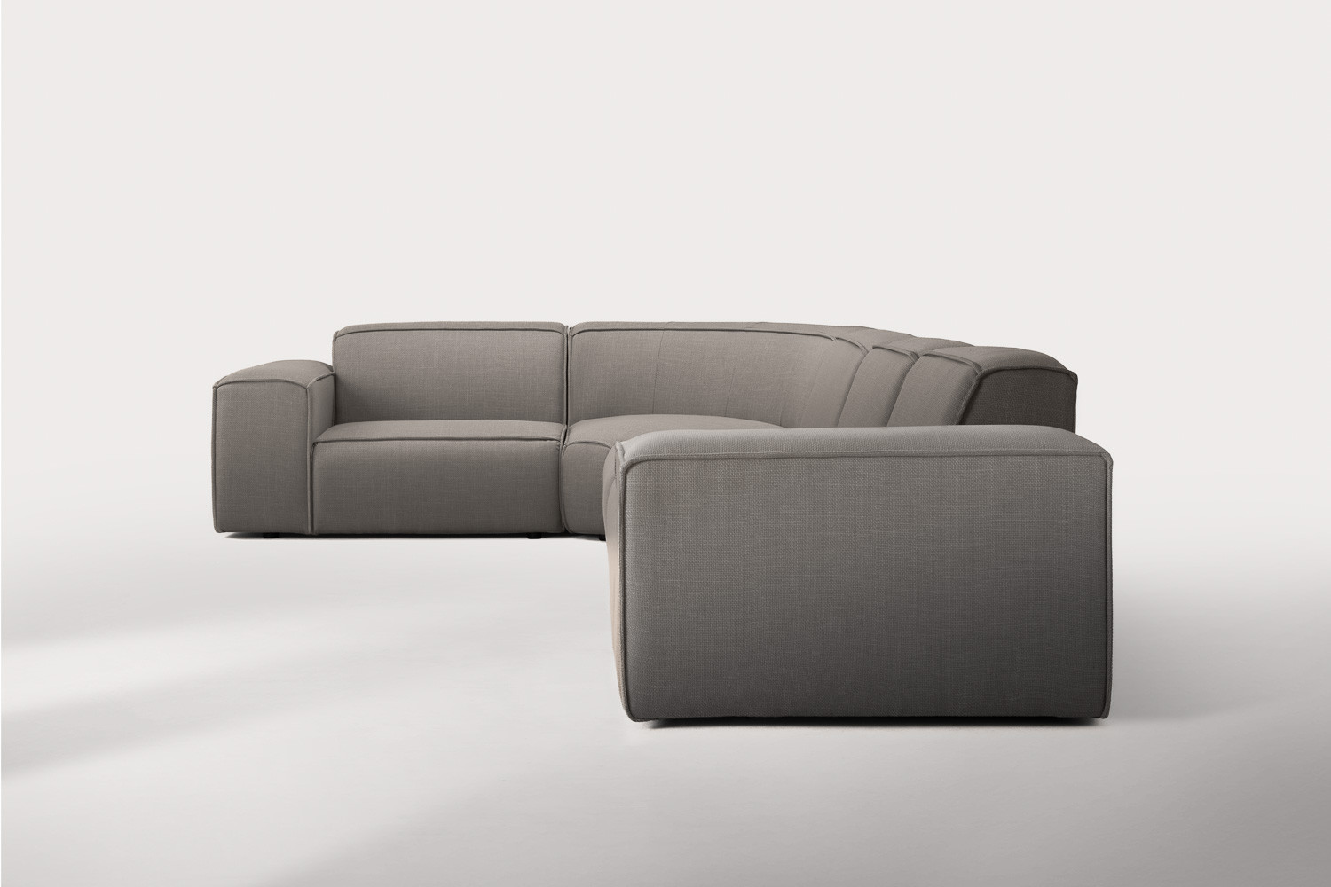 Jagger Modular - Grand Corner Couch - Avalon Grey | Cielo