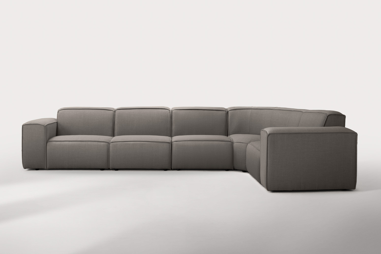 Jagger Modular - Grand Corner Couch - Avalon Grey | Cielo