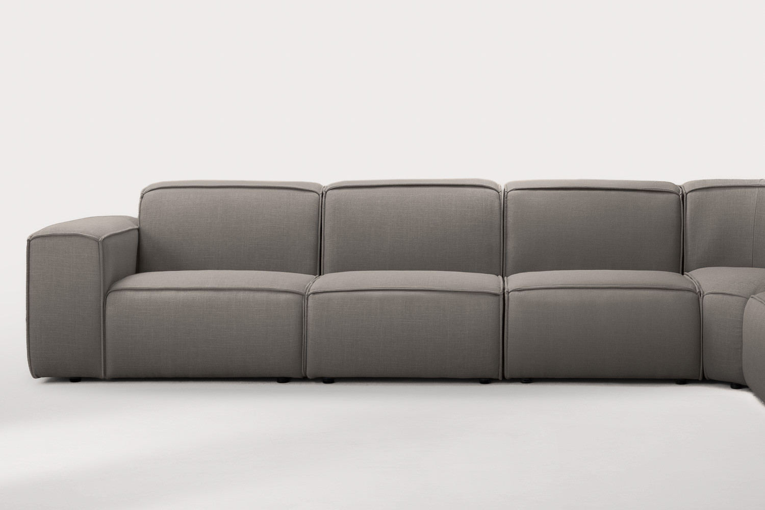 Jagger Modular - Grand Corner Couch - Avalon Grey | Cielo