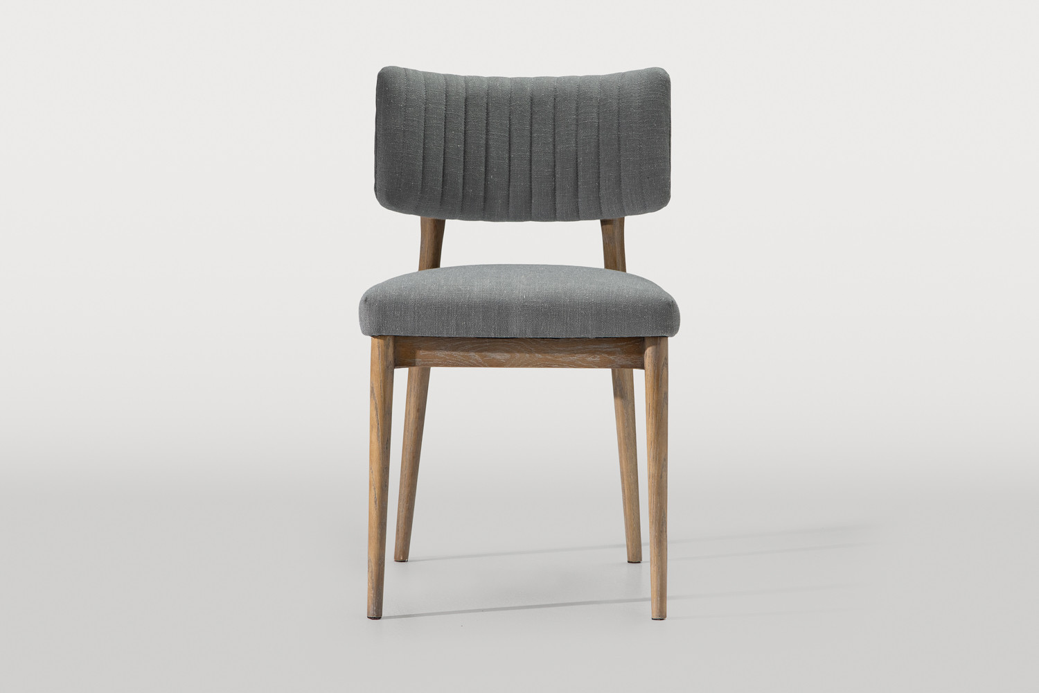 Leodis Dining Chair – Grey Bouclé Comfort | Cielo SA